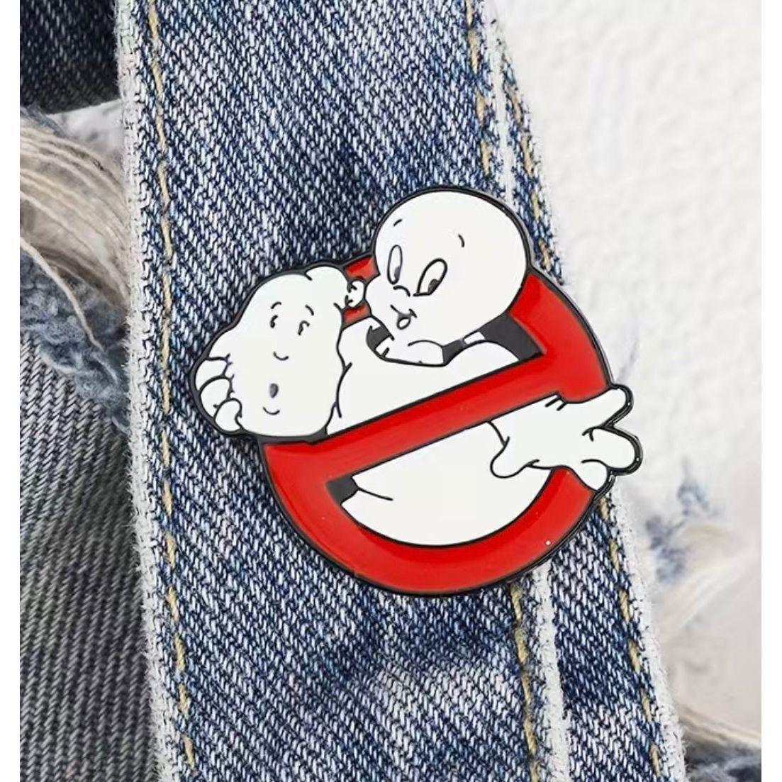 Casper joins Ghostbusters - Enamel Pin – Jean Pool