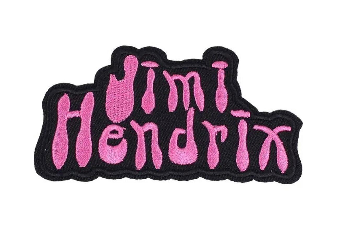 Jimi Hendix - Embroidered Iron On Patch – Jean Pool