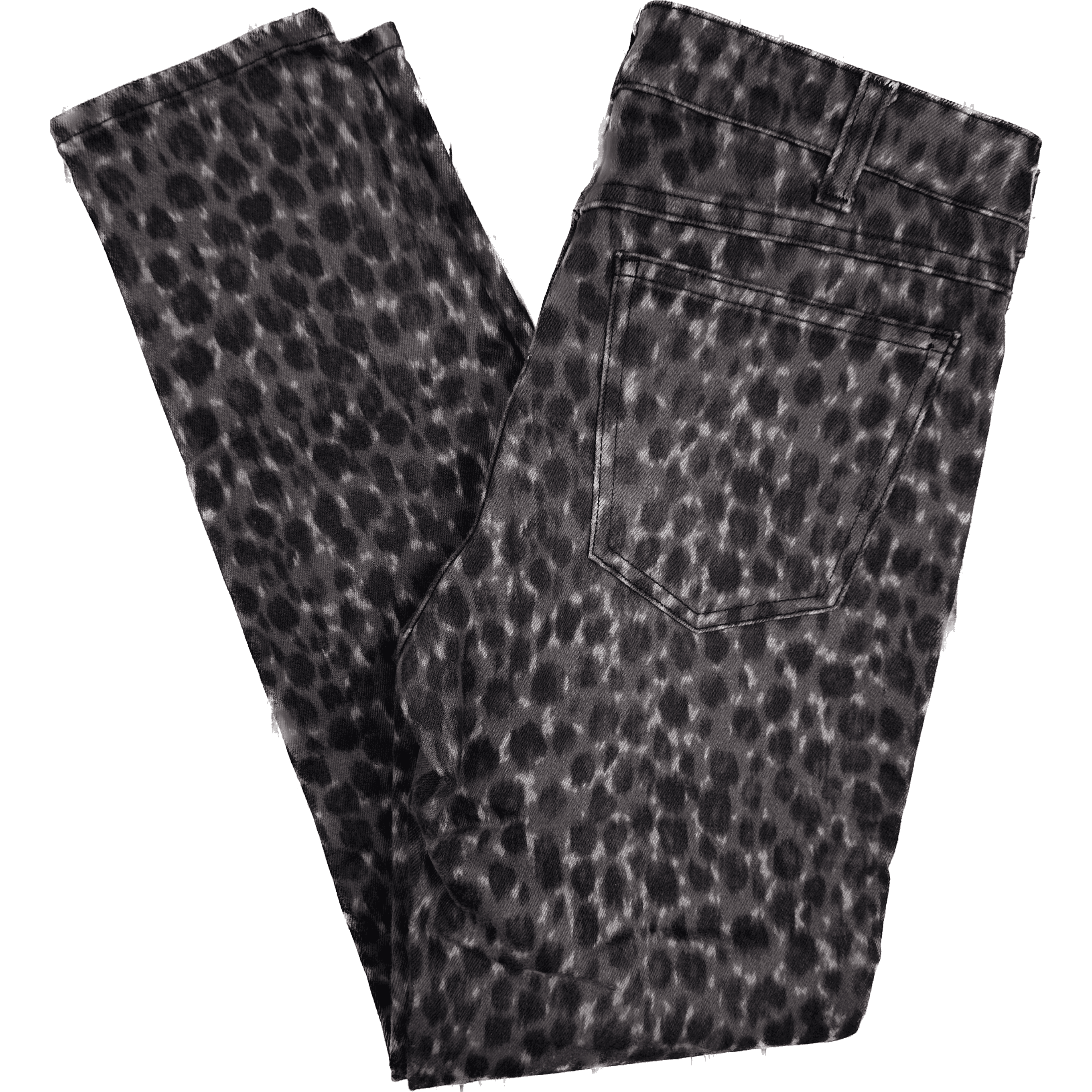 Scanlan & Theodore Australian Made Leopard Print Jeans- Size 6 – Jean Pool