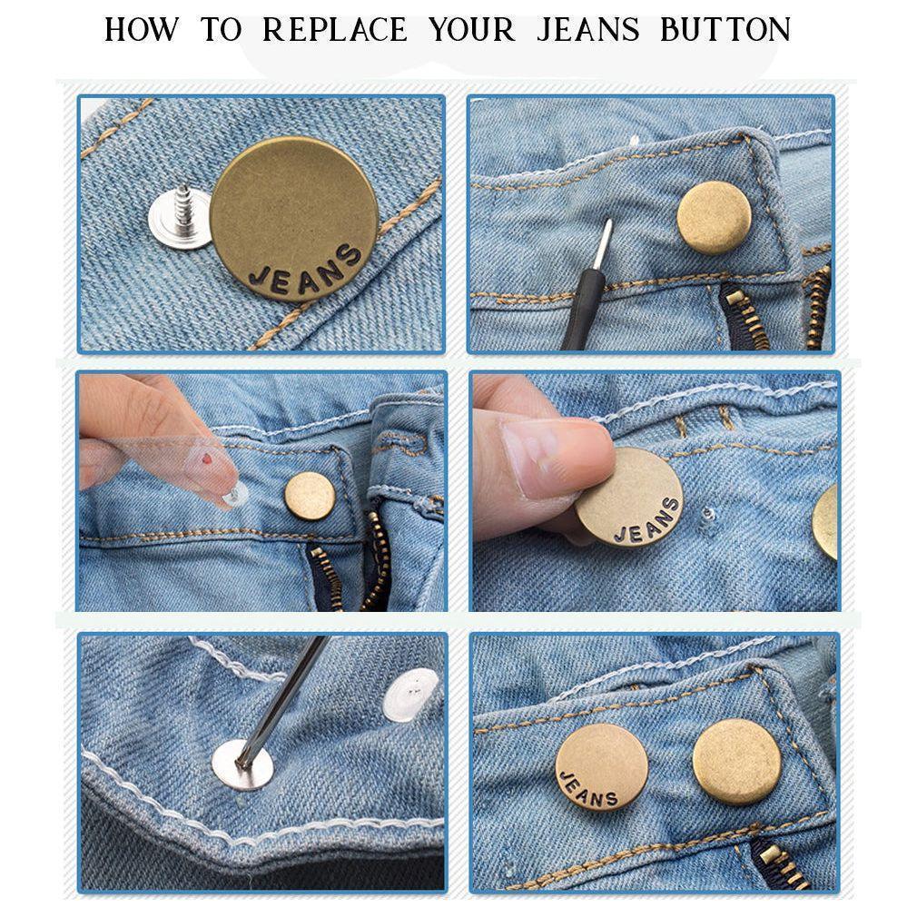 Jean Button Bronze Repair Kit - Mending is better than ending! – Jean Pool